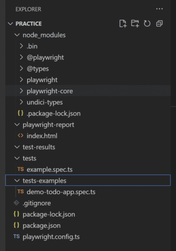 Playwright Folder Structure – Vinoth Tech Solutions