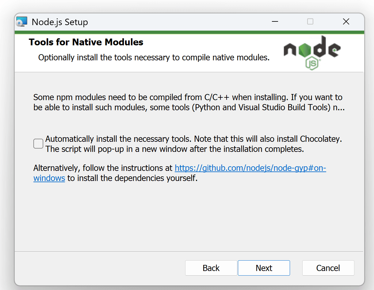 Step-by-Step Node.js Installation on Windows – Vinoth Tech Solutions