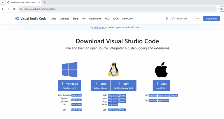 Step-by-Step VS Code Installation on Windows – Vinoth Tech Solutions