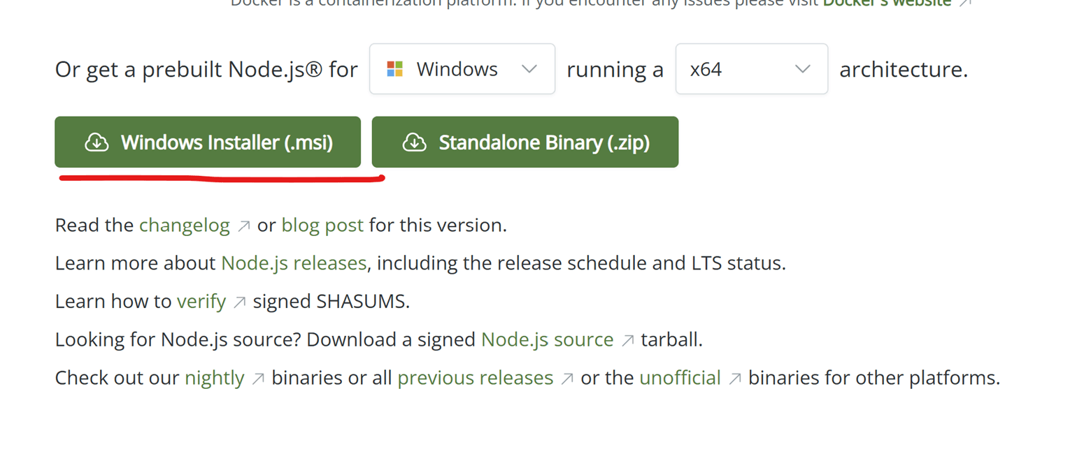 Step-by-Step Node.js Installation on Windows – Vinoth Tech Solutions