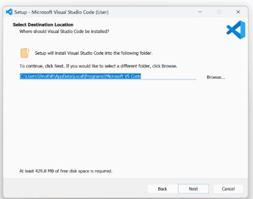 Step-by-Step VS Code Installation on Windows – Vinoth Tech Solutions