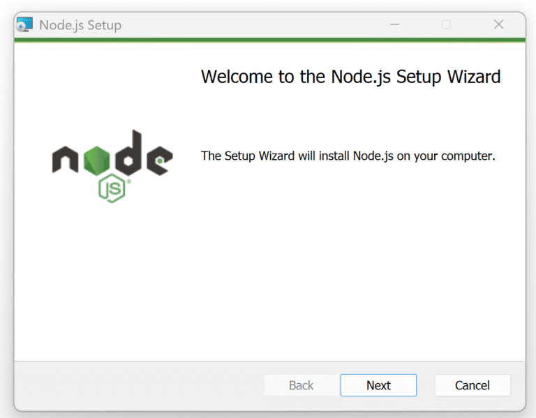Step-by-Step Node.js Installation on Windows – Vinoth Tech Solutions