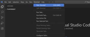Step-by-Step Playwright Installation on Windows – Vinoth Tech Solutions