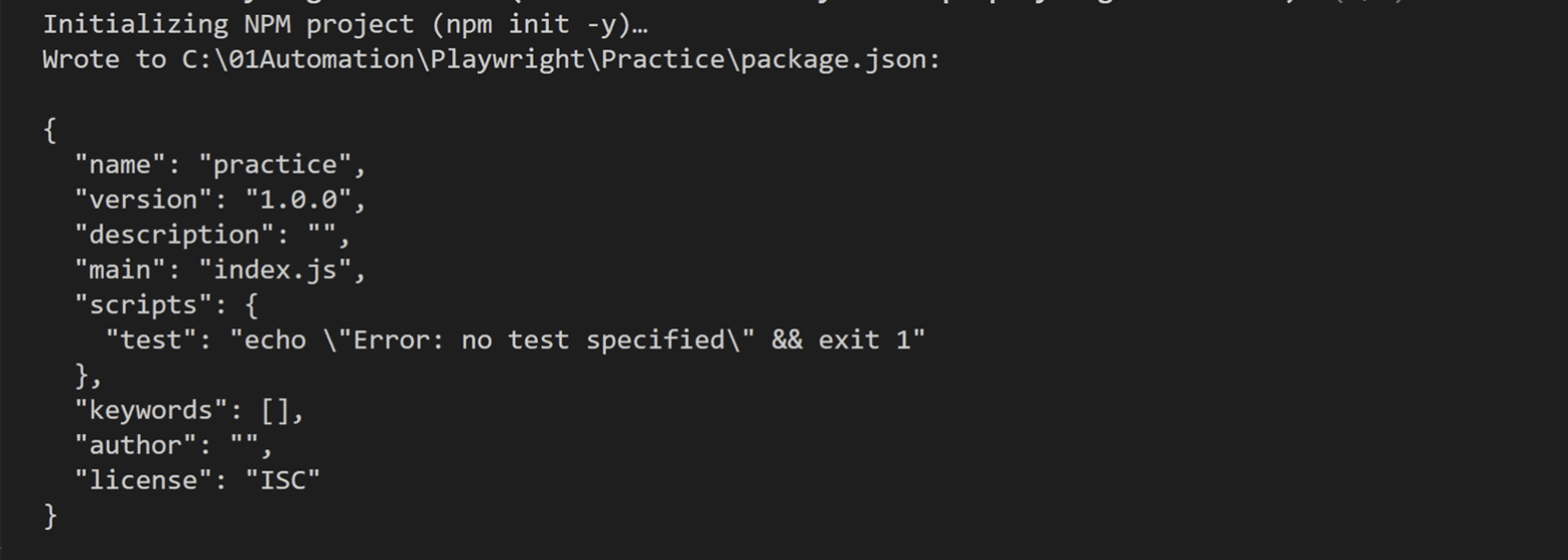 Step-by-Step Playwright Installation on Windows – Vinoth Tech Solutions